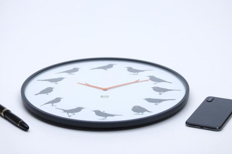 UltraFlat Songbird Wall Clock | KOOKOO US